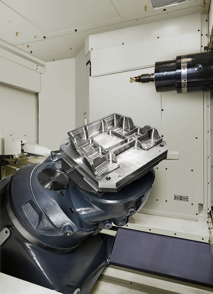 Efficient five-axis HMC from Makino – MTI Magazine