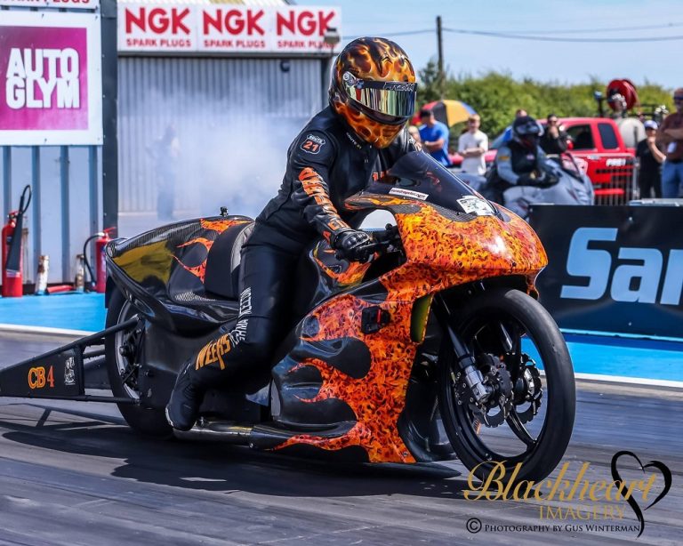 Mazak engineer wins drag bike race – MTI Magazine