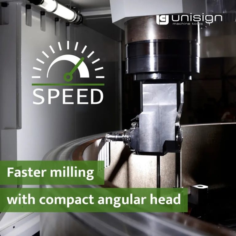 Upgraded machining head offers double speed – MTI Magazine